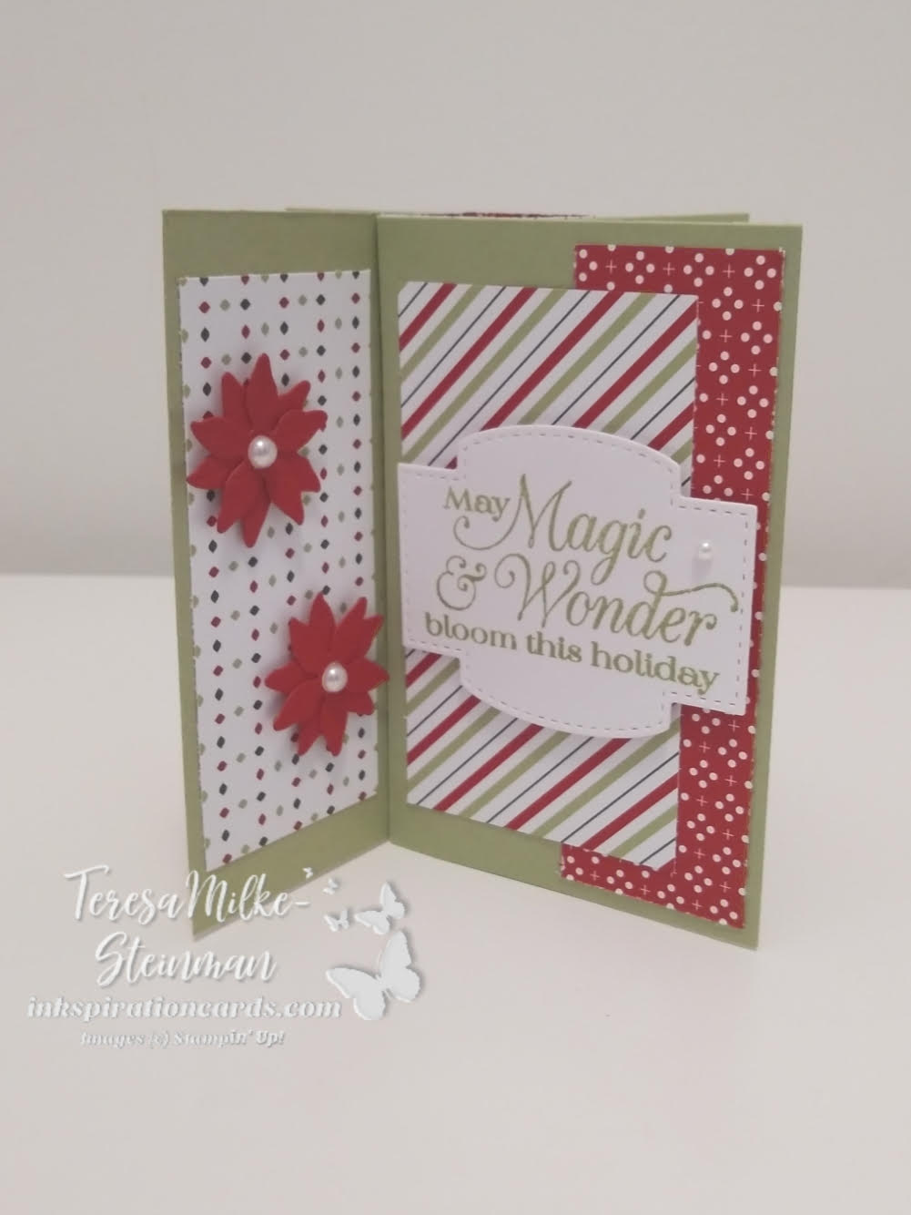 Pinwheel Tower Card - Inkspiration Cards