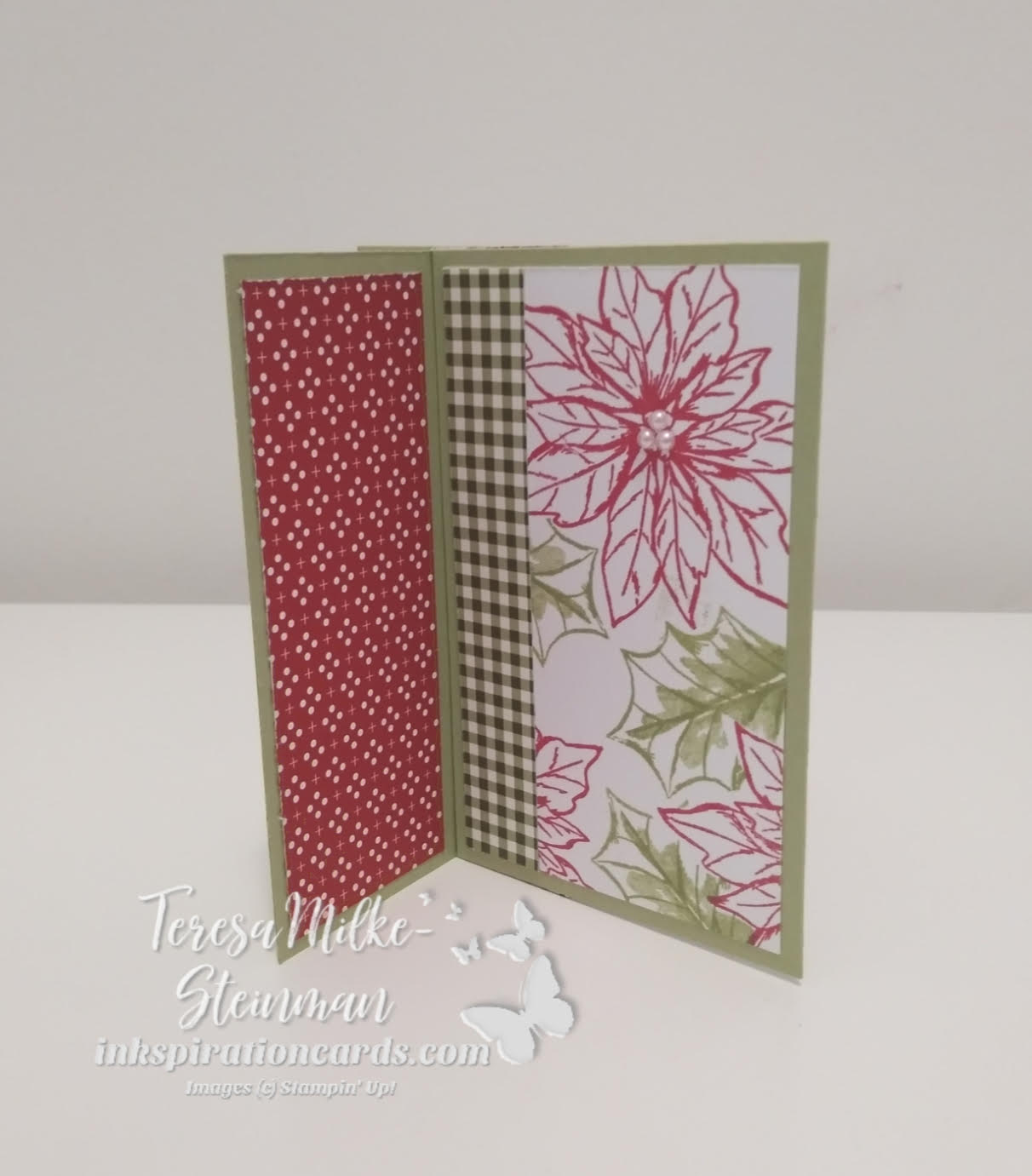 Pinwheel Tower Card - Inkspiration Cards