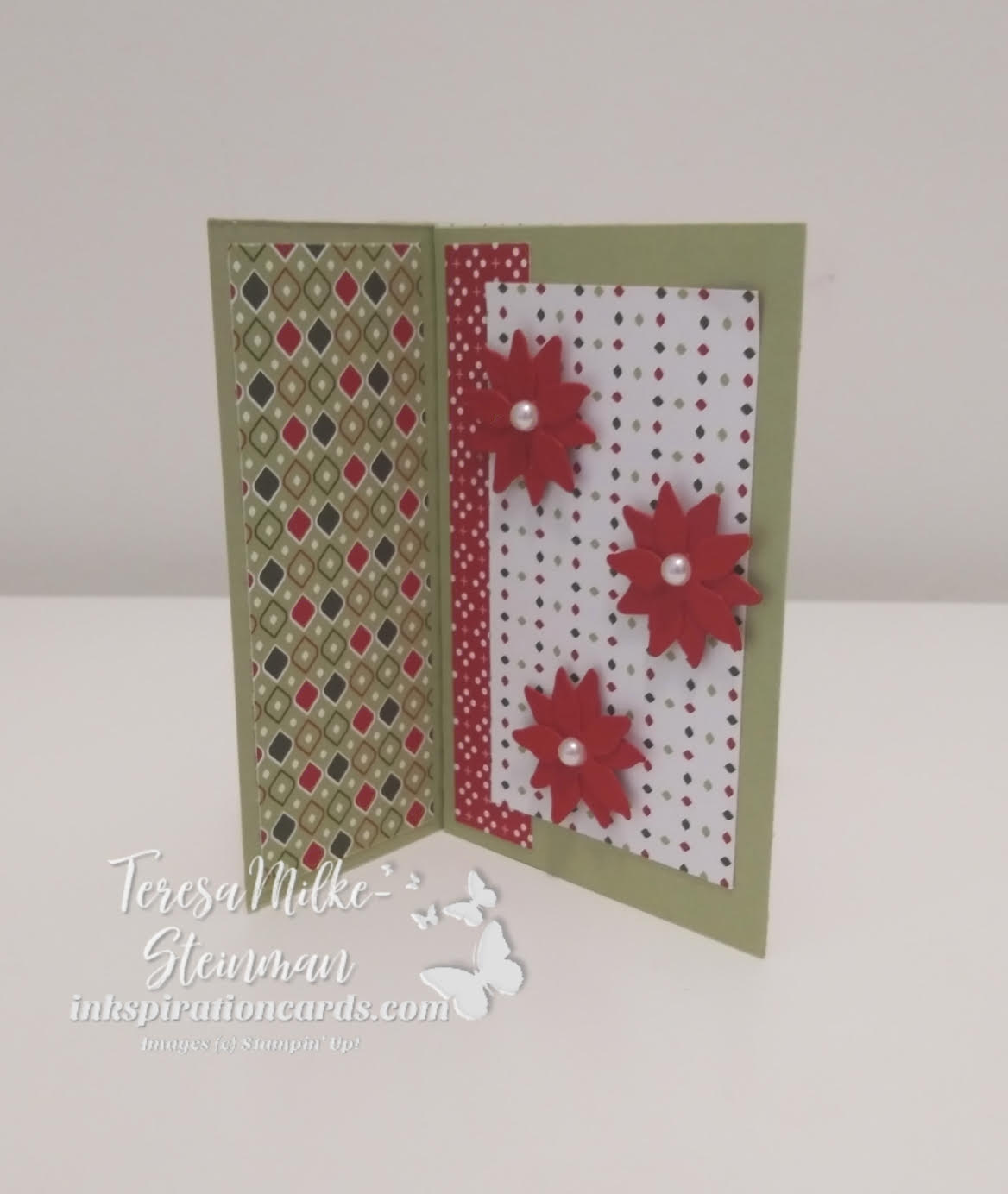 Pinwheel Tower Card - Inkspiration Cards